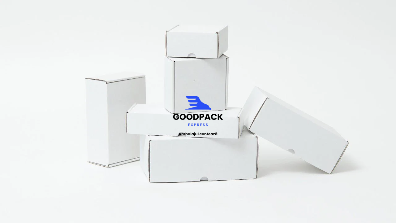 Cutii albe – ambalaje premium pentru deserturi și cadouri | GoodPack